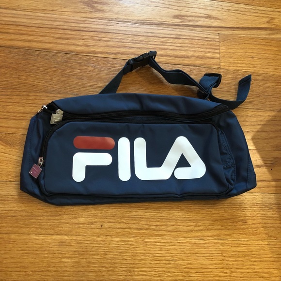 Fila | Bags | Fila Jumbo Navy Blue Fanny Pack | Poshmark